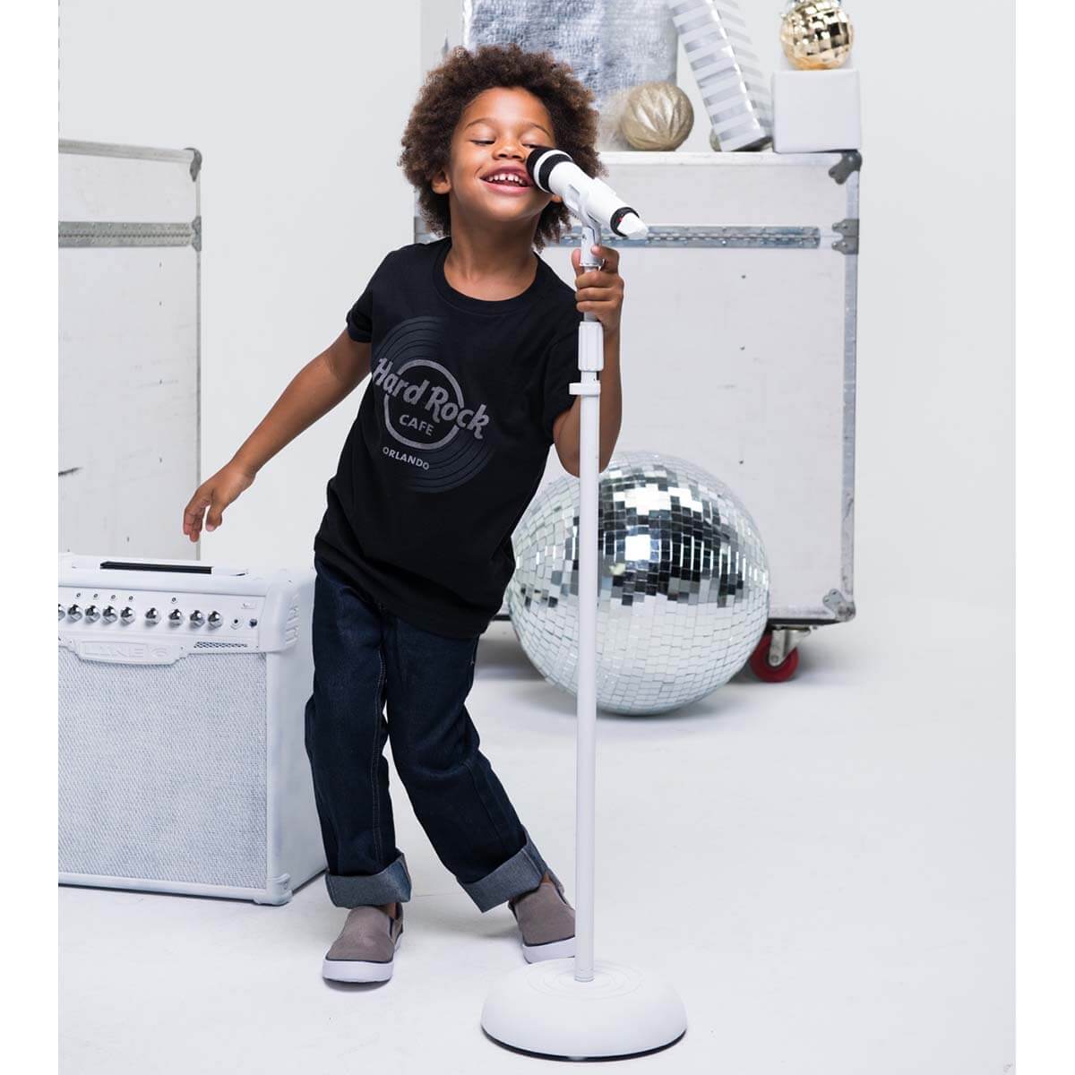 Hard Rock Cafe® Original Polo Camiseta Niños Kids Modelo Vinyl | Talla – RASEC OUTDOORS PERU